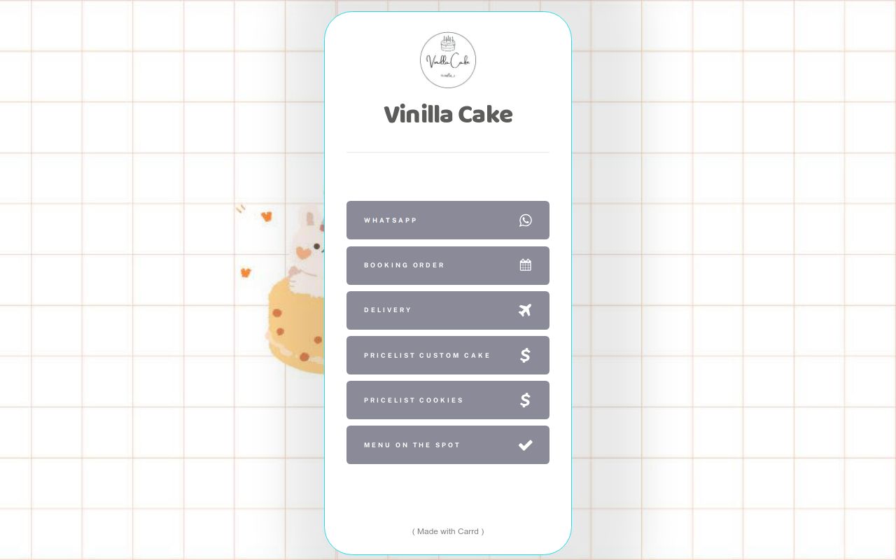 Vinilla Cake Landing